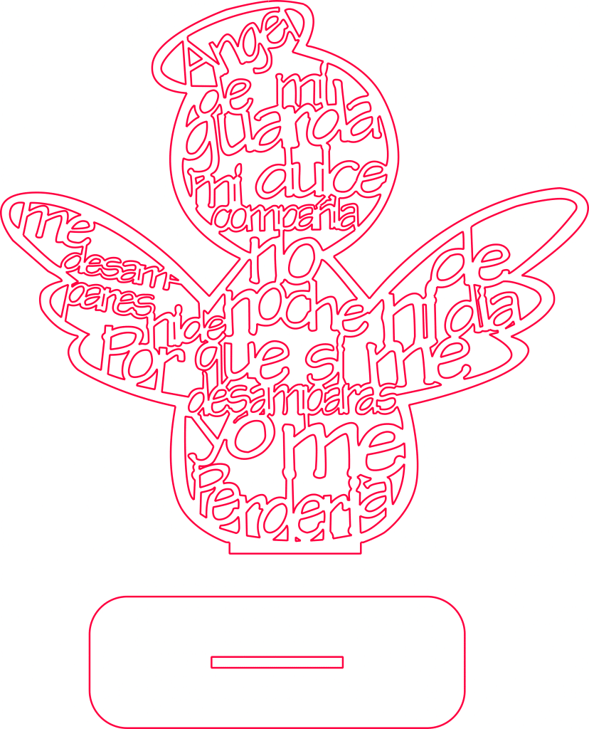 Angelito con base - Stanser