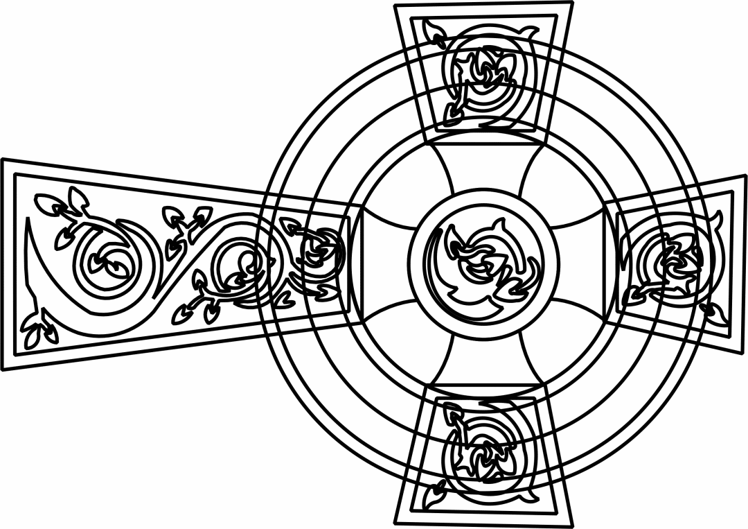 Cruz con círculos - Stanser
