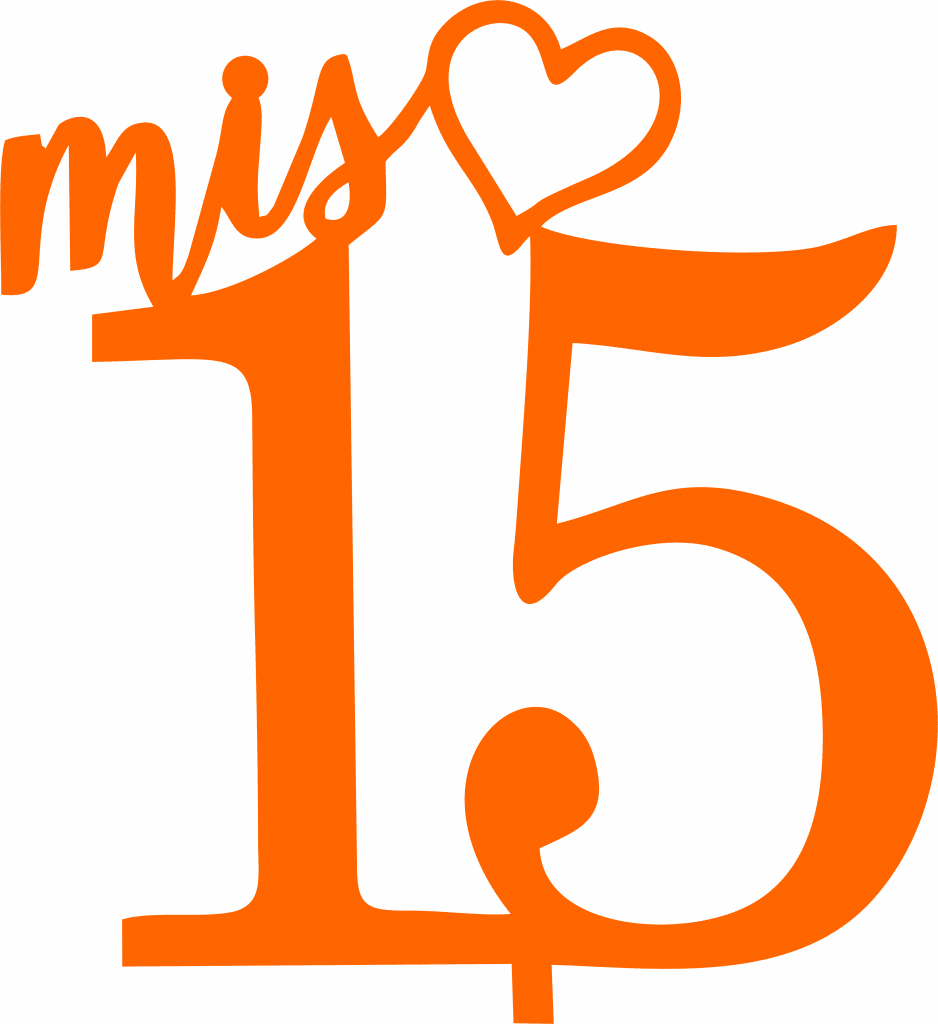 "Mis 15" con corazón - Stanser