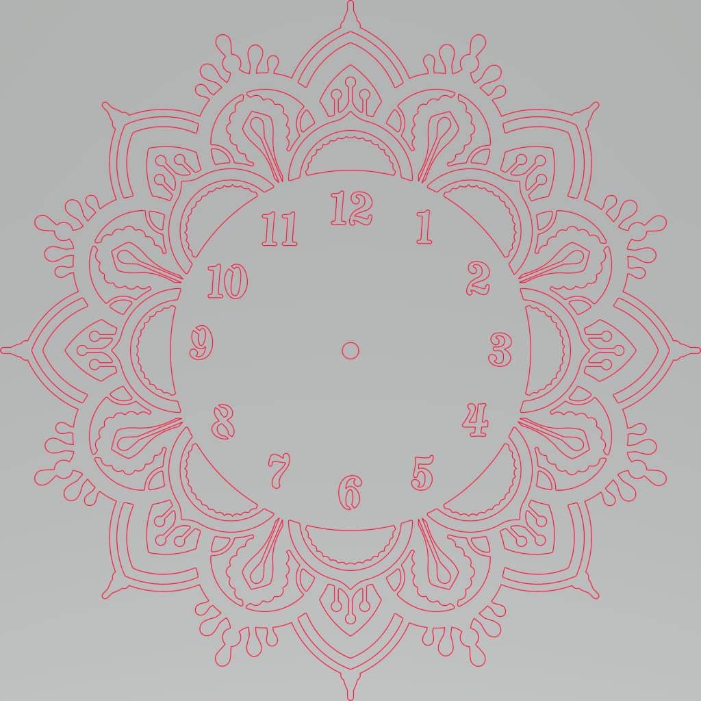 Reloj Mandala - Stanser