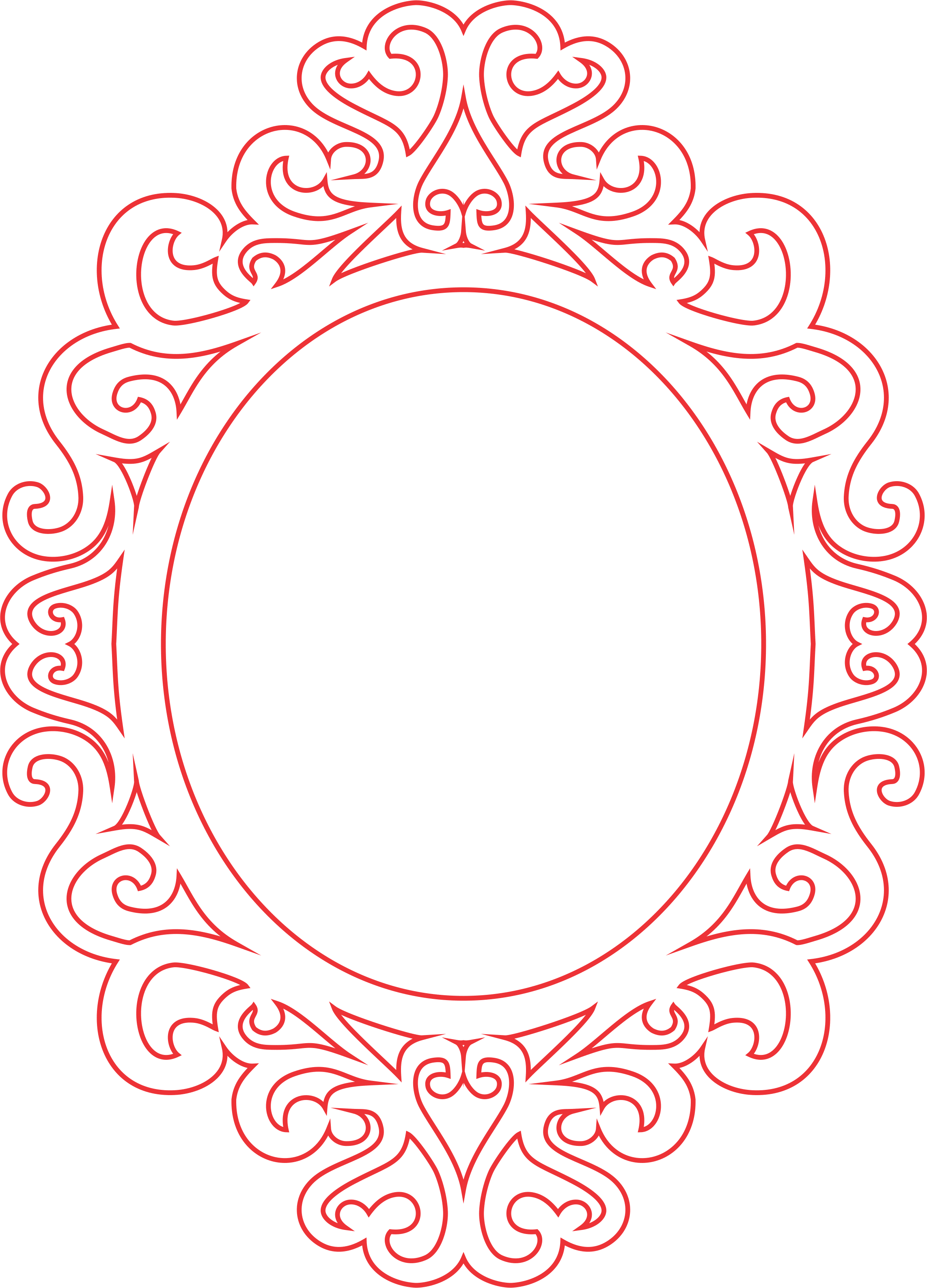 Vector De Marco De Espejo