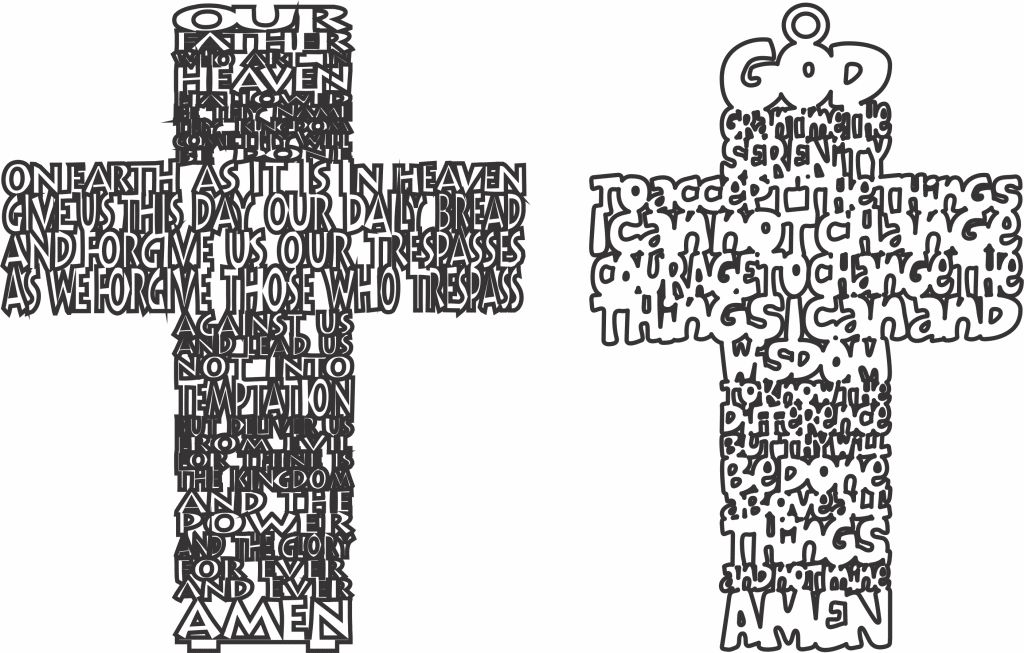 Cruces "Padre nuestro" (en inglés) - Stanser