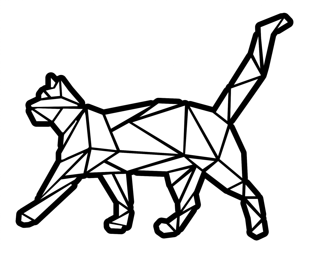 Gato geométrico 5 - Stanser