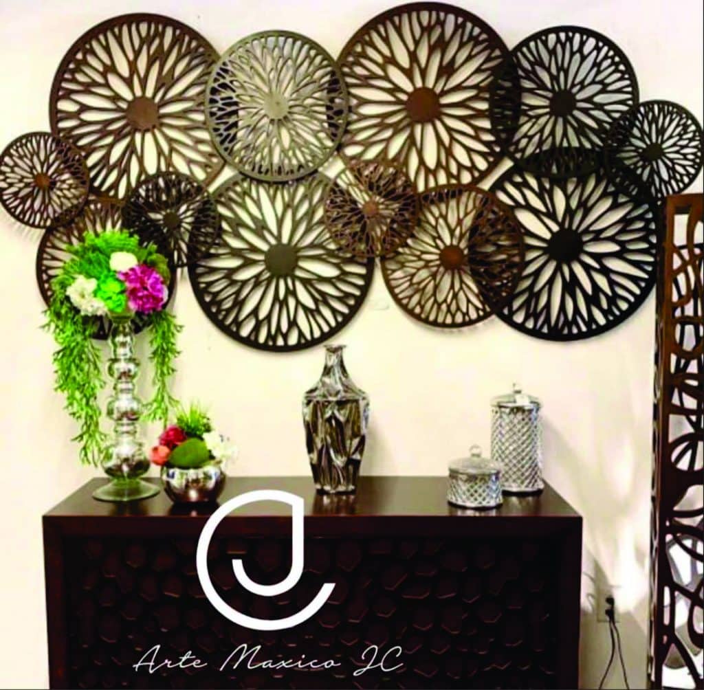 Decoraciones circulares "Flores" - Stanser