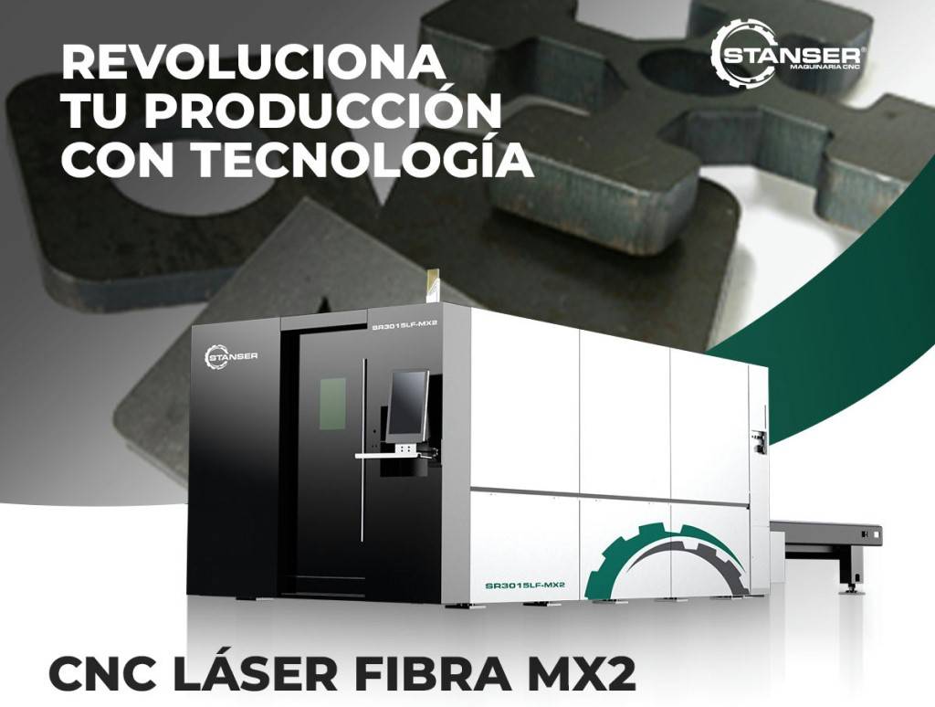 Stanser Venta De Maquinas CNC Router Laser CO2 Plasma Fibra
